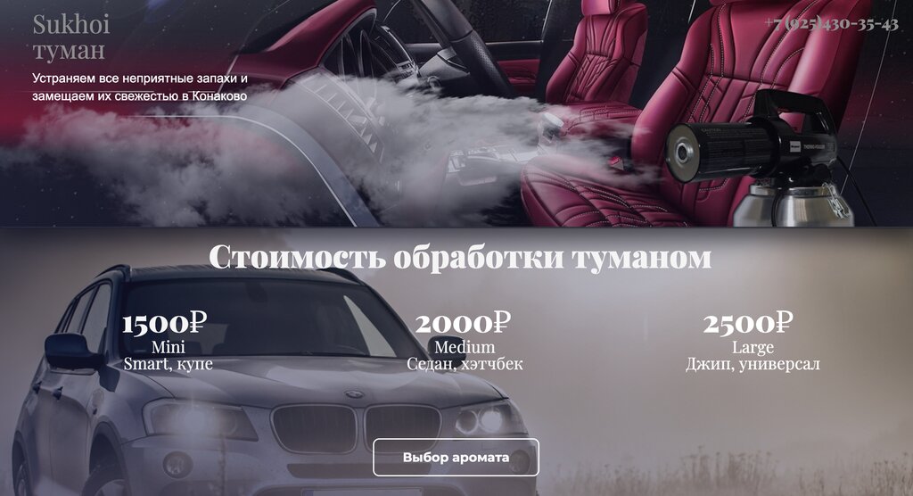 Detaylı oto bakımı Sukhoi Туман, Konakovo, foto