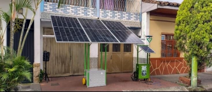 Enerji kurumları Solar World, Cali, foto