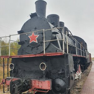 Паровоз ЭМ-725-18 (Tula Region, Belyov, Privokzalny), teknoloji anıtı  Beliov'dan
