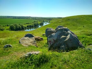Синий камень (Lipetsk Region, Dankovskiy rayon, Bigildinskiy selsovet), doğa  Lipetskaya oblastından