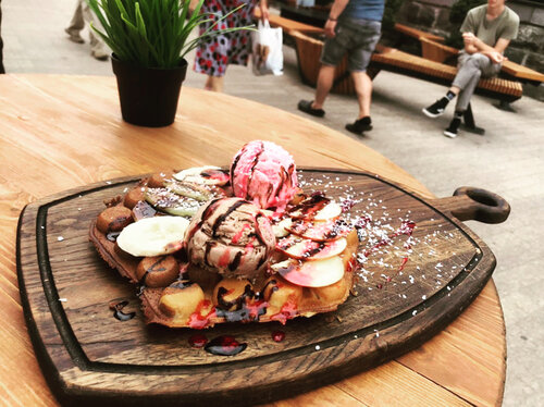Permanently closed: Crazy Waffles, cafe, Stavropol, ulitsa Shaumyana, 1 ...