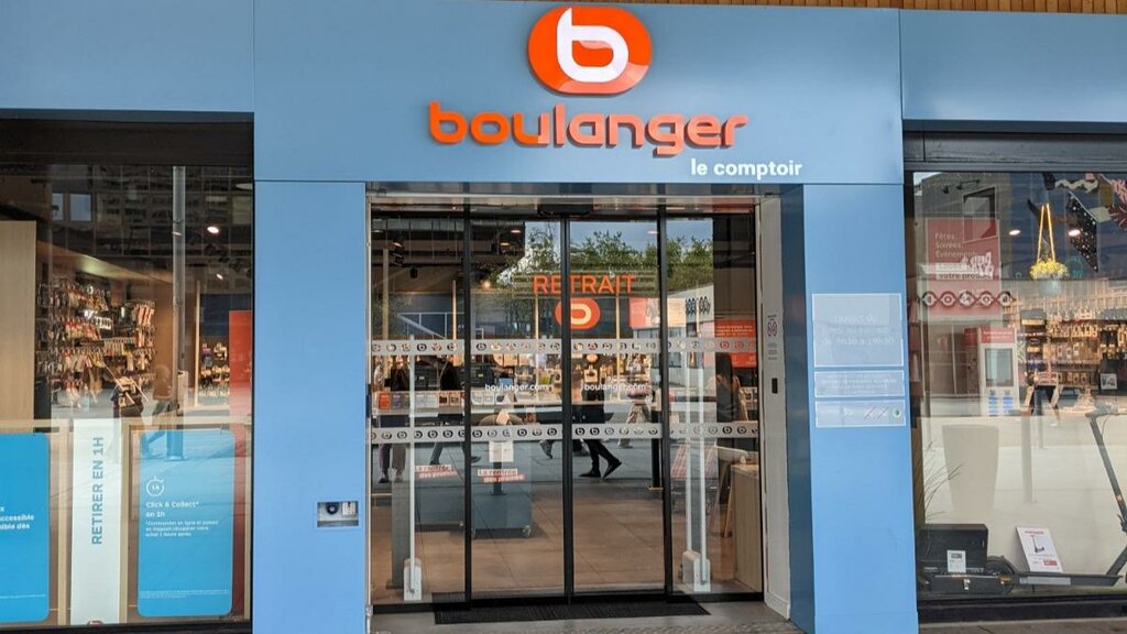 Beyaz eşya üreticileri Boulanger Rennes Comptoir, Rennes, foto