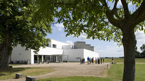 Müzeler ve sanat galerileri Fuglsang Kunstmuseum, Zelanda, foto