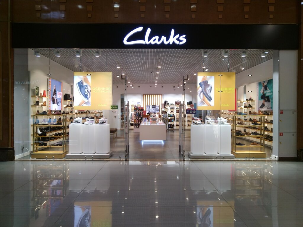 Ayakkabı mağazaları Clarks, Moskova, foto