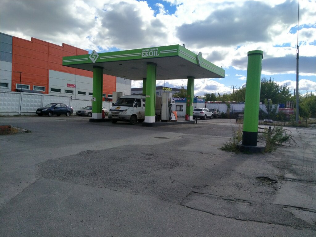 Benzin istasyonu Kaskad-EkoOyl № 4, Riazan, foto