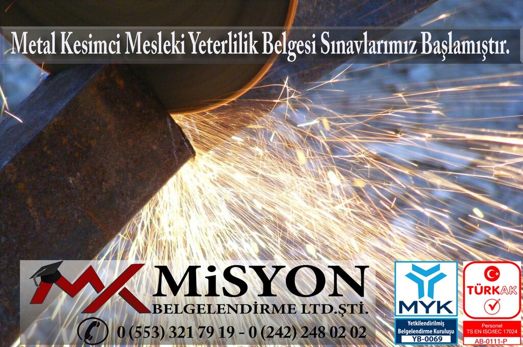Meslek kursları Myk Misyon Belgelendirme, Antalya, foto