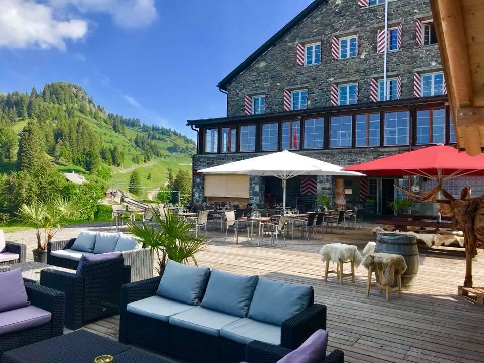 Restoran Maison de Montagne de Bretaye, Vaud, foto