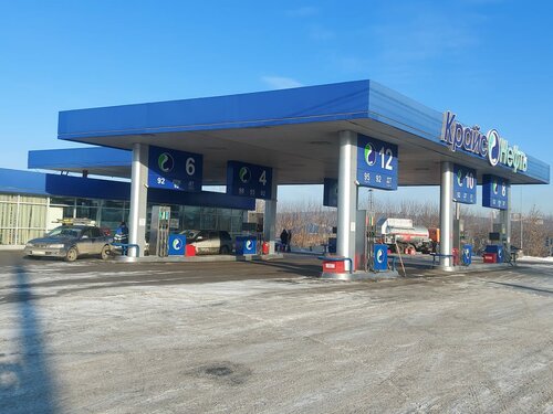 Benzin istasyonu KraisNeft, Irkutsk, foto