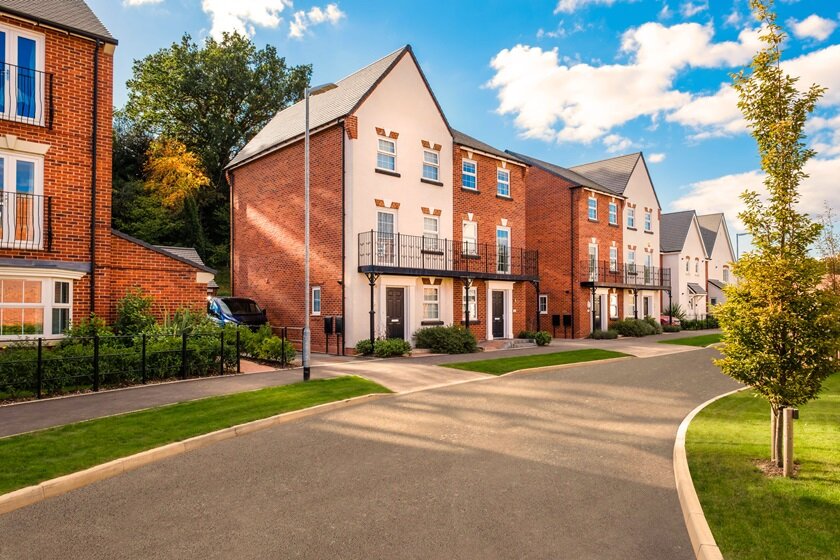 Arazi dizisi David Wilson Homes - The Grove at Doseley Park, İngiltere, foto