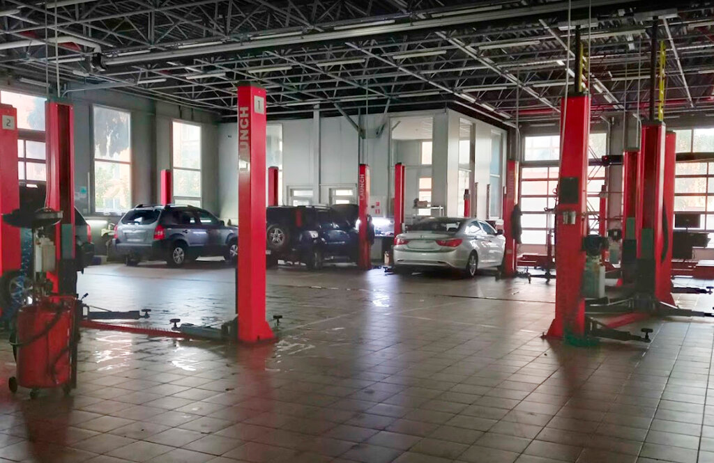 Otomobil servisi V-Service, Moskova, foto