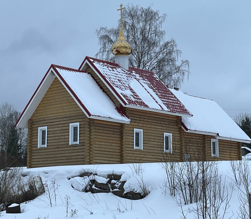 Ortodoks kiliseleri Храм Архистратига Божия Михаила, Saint‑Petersburg ve Leningradskaya oblastı, foto