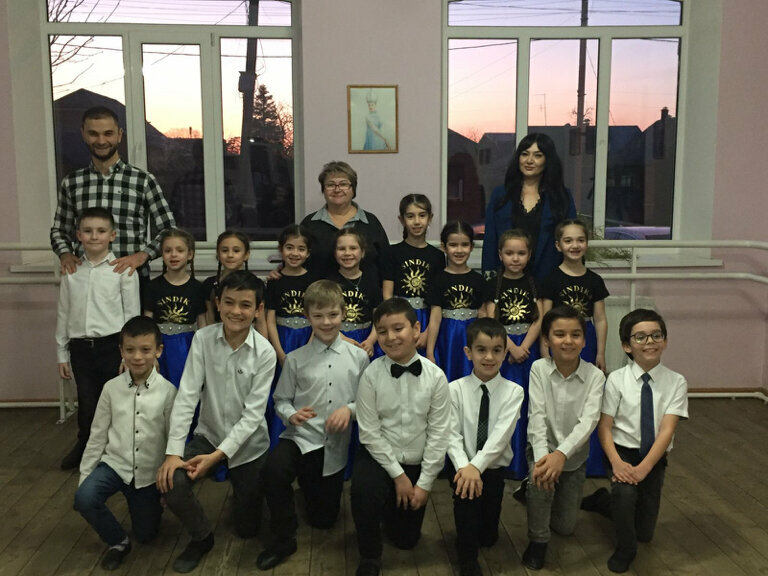 Müzik ve dans grupları Oshad, Adıge Cumhuriyeti, foto