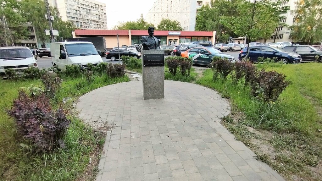 Anıt, heykel В.В. Маяковский, Moskova, foto