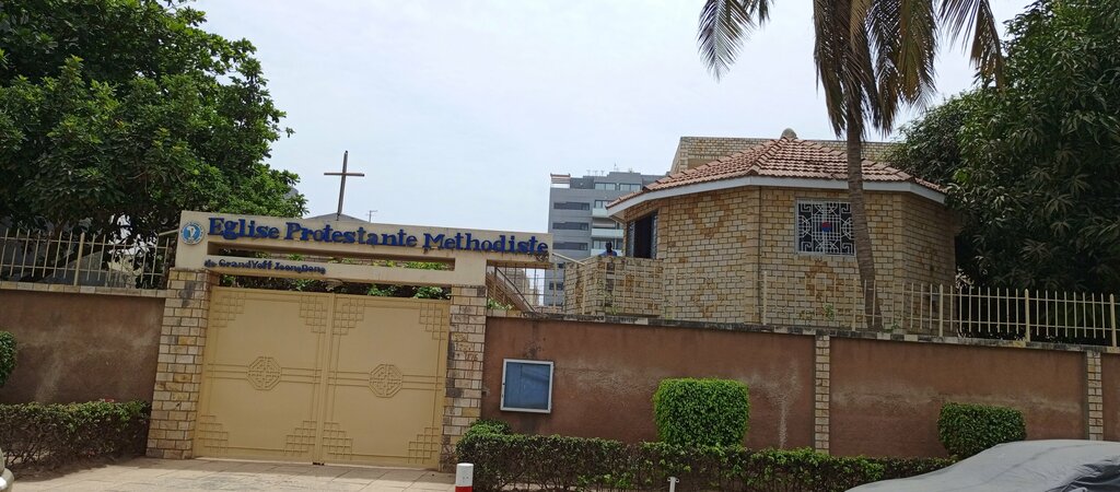 Protestan kilisesi Église Protestante Methodiste, Dakar, foto