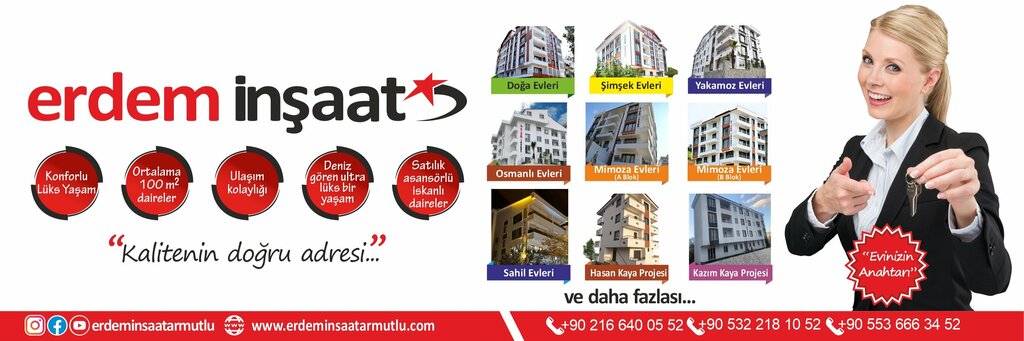 i̇nşaat firmaları Erdem İnşaat Armutlu Mobilya ve Kapı, Armutlu, foto