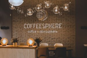 Kahve dükkanları Coffeesphere, Moskova, foto