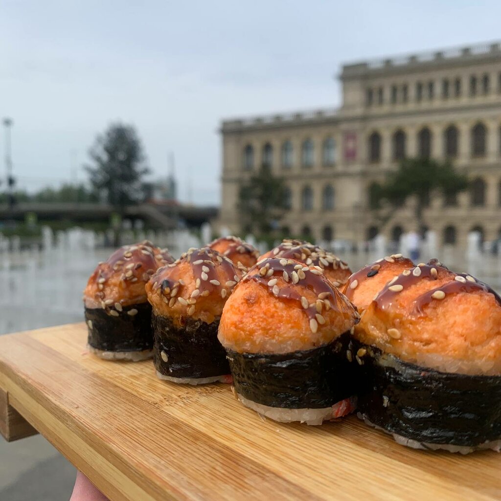 Suşi restoranı Tunec, Murino, foto