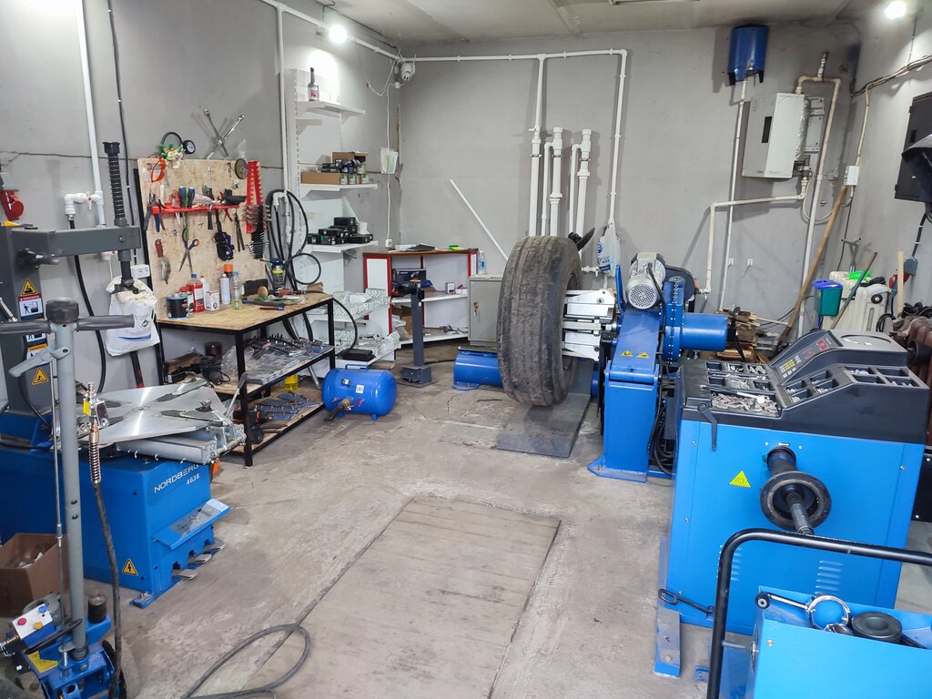 Oto lastik tamiri Шиномонтаж, Kostromskaya oblastı, foto