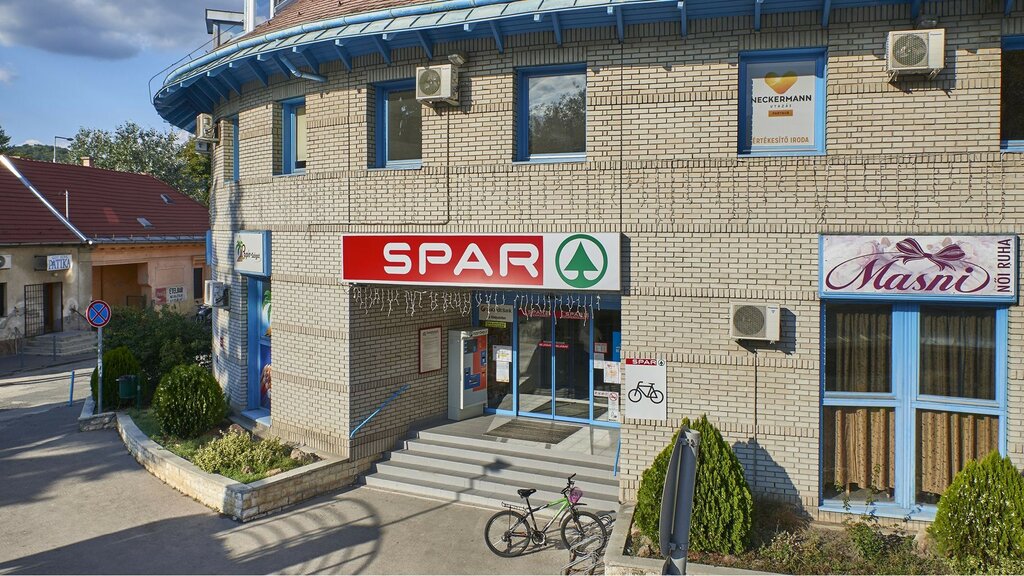 Süpermarket Spar szupermarket, Budapeşte, foto