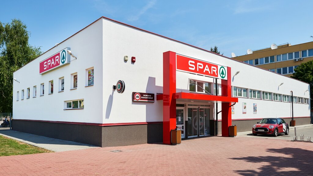 Süpermarket Spar partner, Miskolc, foto