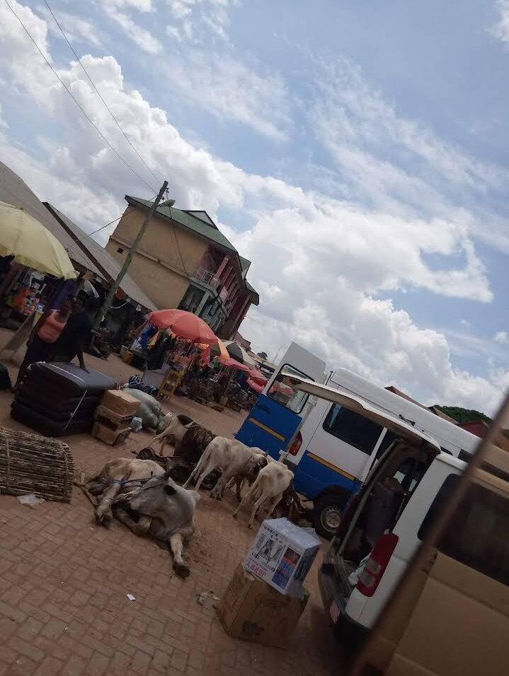 Alışveriş merkezleri Abinchi Lorry Station And Market, Kumasi, foto