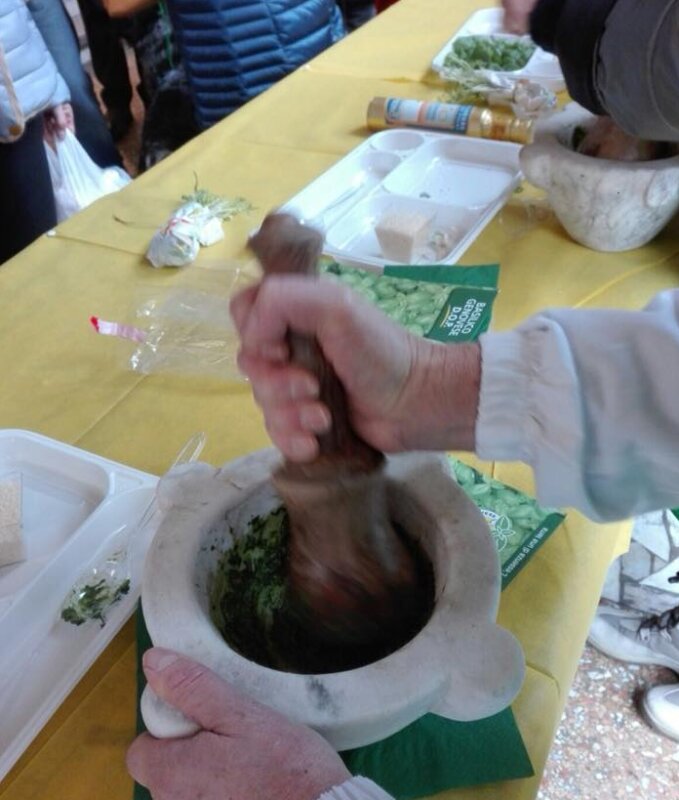 Restoran Delizie di Grano, Ligurya, foto