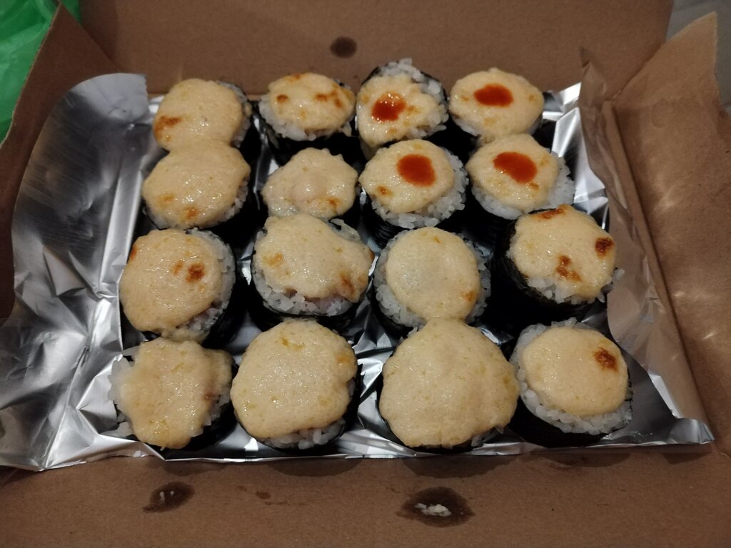 Suşi restoranı Суши дом, Ashmyany, foto