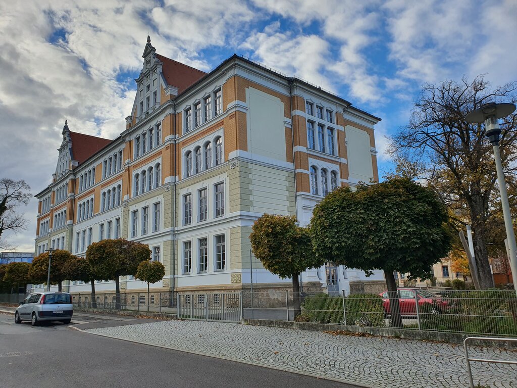 Ortaokul Oberschule Clara Zetkin, Freiberg, foto