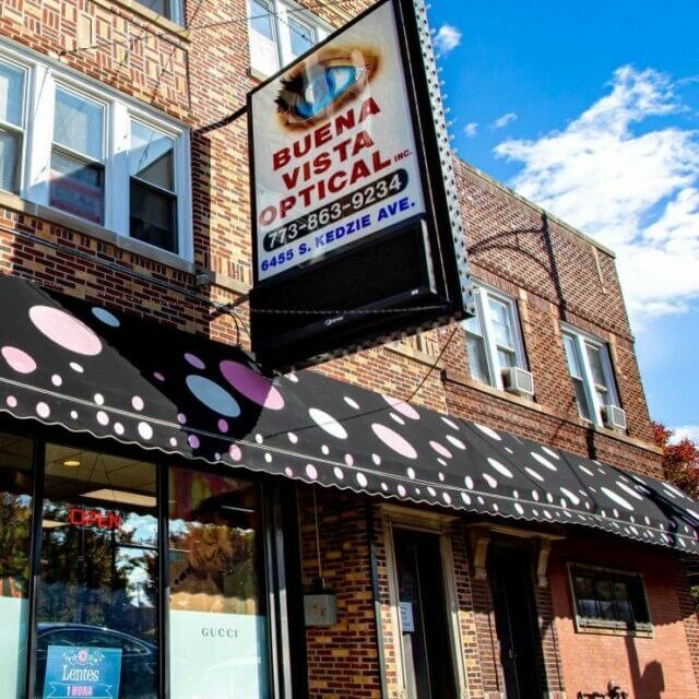 Optik Buena Vista Optical, Chicago, foto