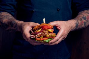 Bratar Burger Grill Bar Karlsruhe (Baden-Württemberg, Karlsruhe, Erbprinzenstraße), fast food  Karlsruhe'den