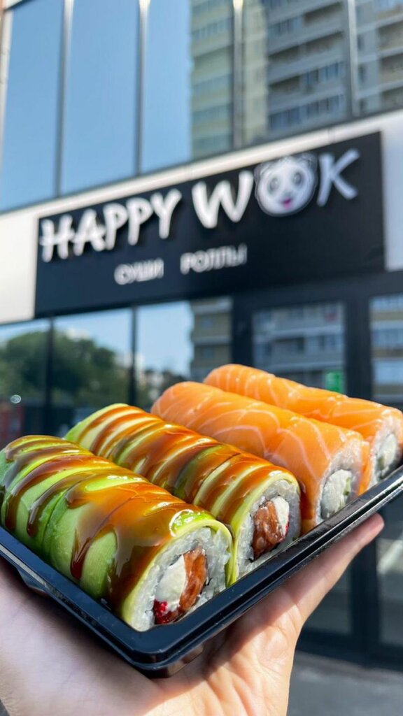 Suşi restoranı Happy wok, Krasnodar, foto