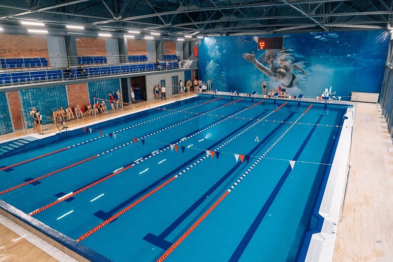 Çok amaçlı spor tesisleri Atom-Arena, Novovoronej, foto