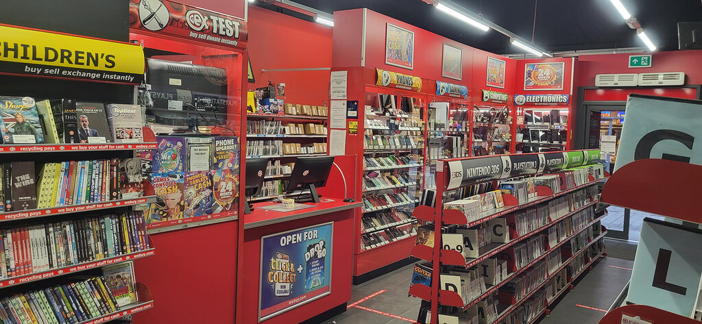 Cep telefonu ve aksesuarları satış mağazaları CeX, İngiltere, foto