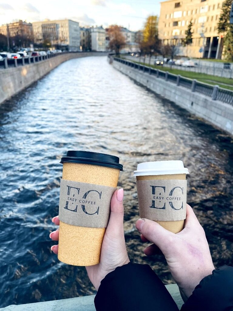 Kahve dükkanları Easy Coffee, Saint‑Petersburg, foto