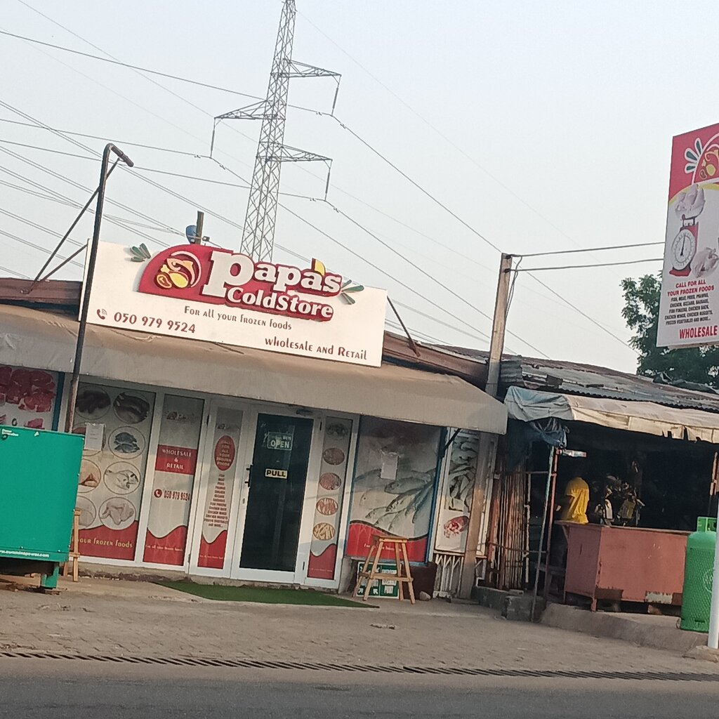 Dondurulmuş gıda firmaları Papa's Cold store, Akra, foto