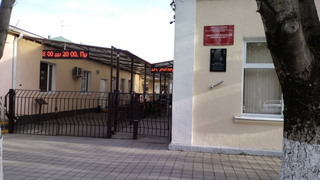 Yüksekokul Anapsky kolledzh sfery uslug, Anapa, foto