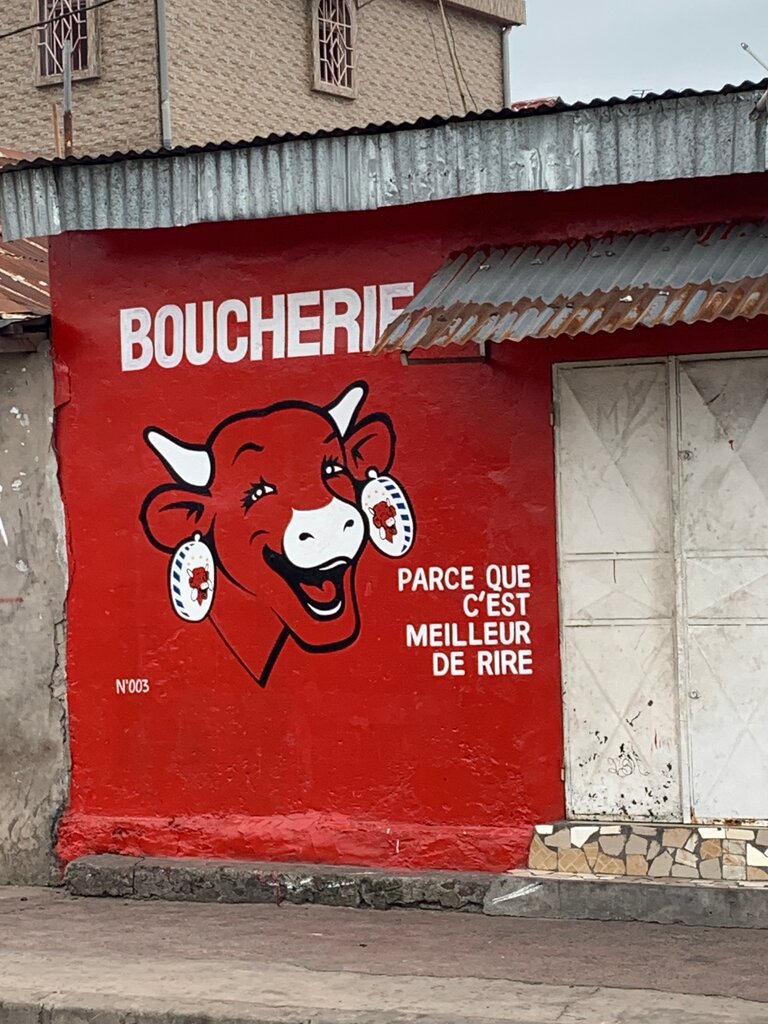 Kasap, şarküteri Boucherie, Brazzaville, foto