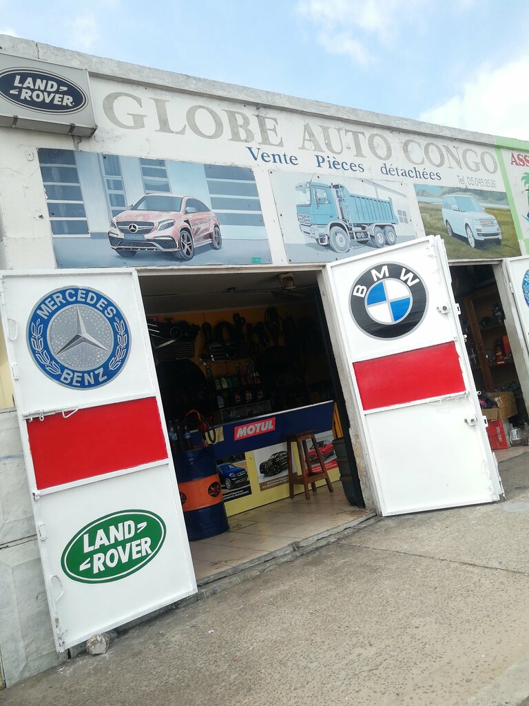 Otomobil yedek parçaları Globe Auto Congo, Brazzaville, foto