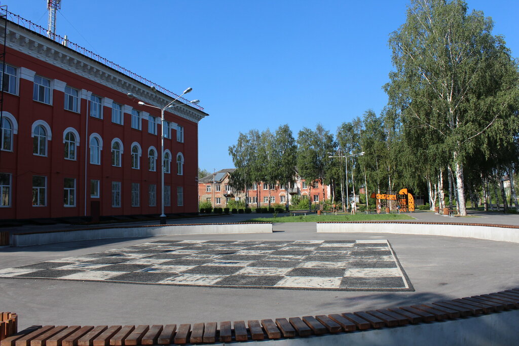 Oyun alanı Playground, Çusovoy, foto