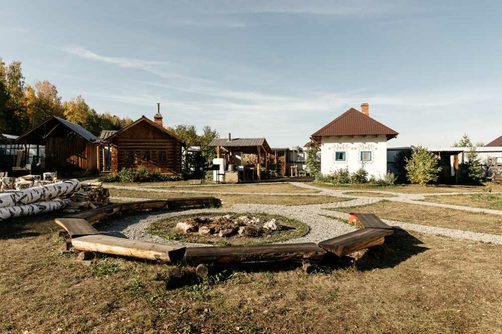 Resort oteller, tesisler Ferma Solony, Sverdlovskaya oblastı, foto