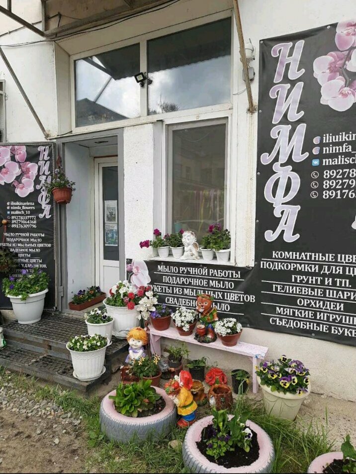 Çiçekçiler Nymfa, Barish, foto