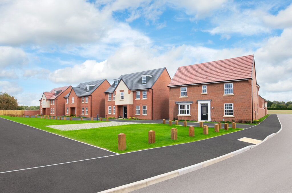 Arazi dizisi David Wilson Homes - The Skylarks, İngiltere, foto