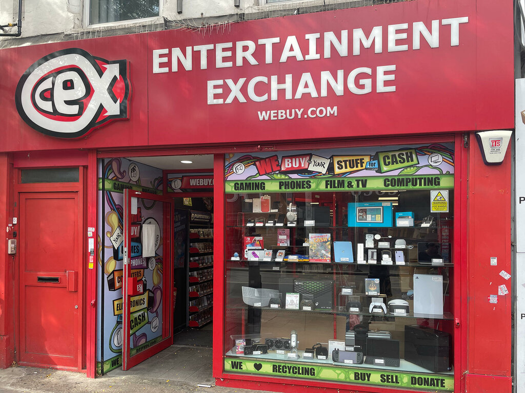Cep telefonu ve aksesuarları satış mağazaları CeX, Londra, foto