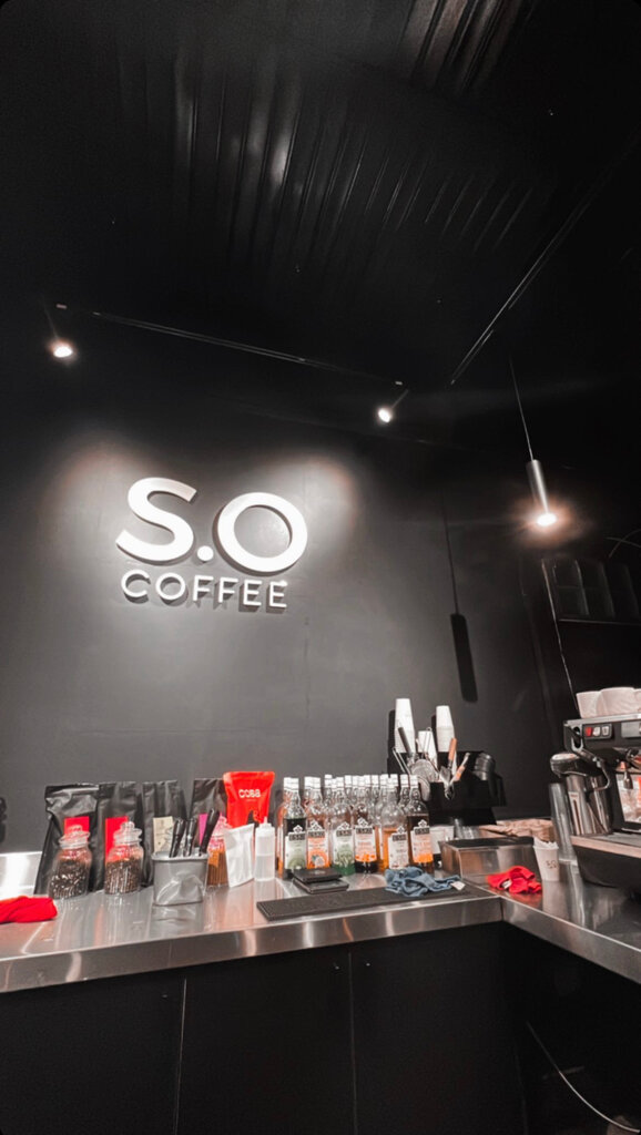 Kahve dükkanları S. O coffee, Almatı, foto