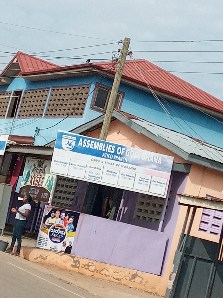 Ortodoks kiliseleri Assemblies of God atico branch, Akra, foto