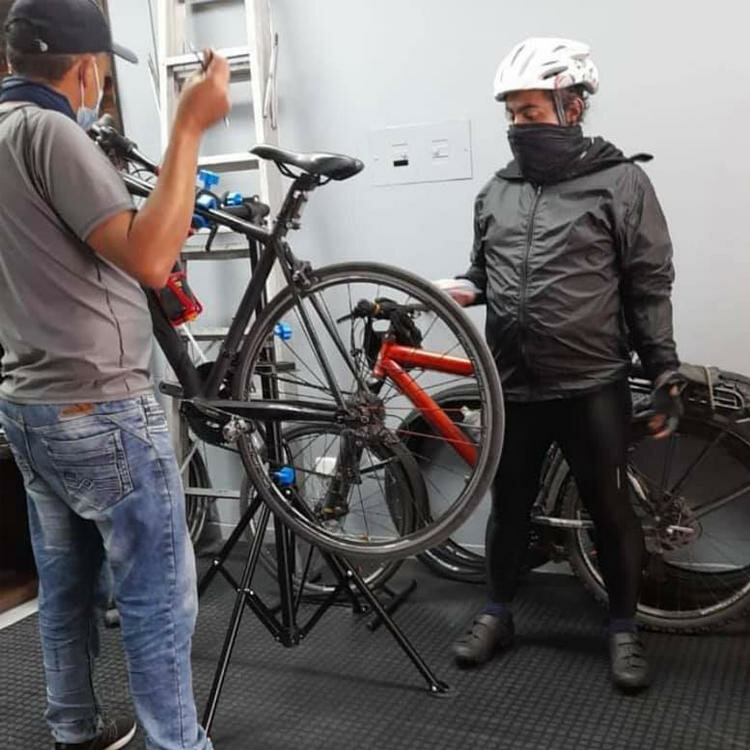 Bisiklet mağazaları Cycling Planet, Bogota, foto