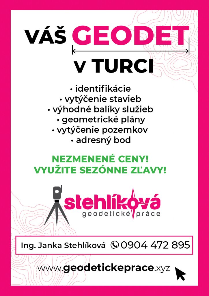 Arama çalışmaları Geodet - Ing. Janka Stehlíková, Zilina Region, foto