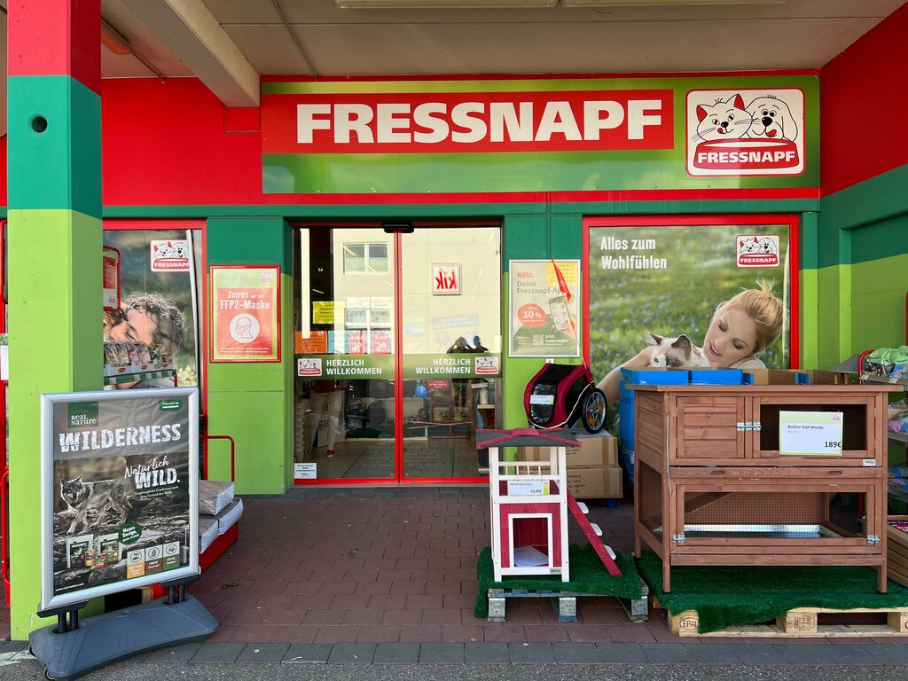 Petshop Fressnapf Gunzenhausen, Bavyera, foto