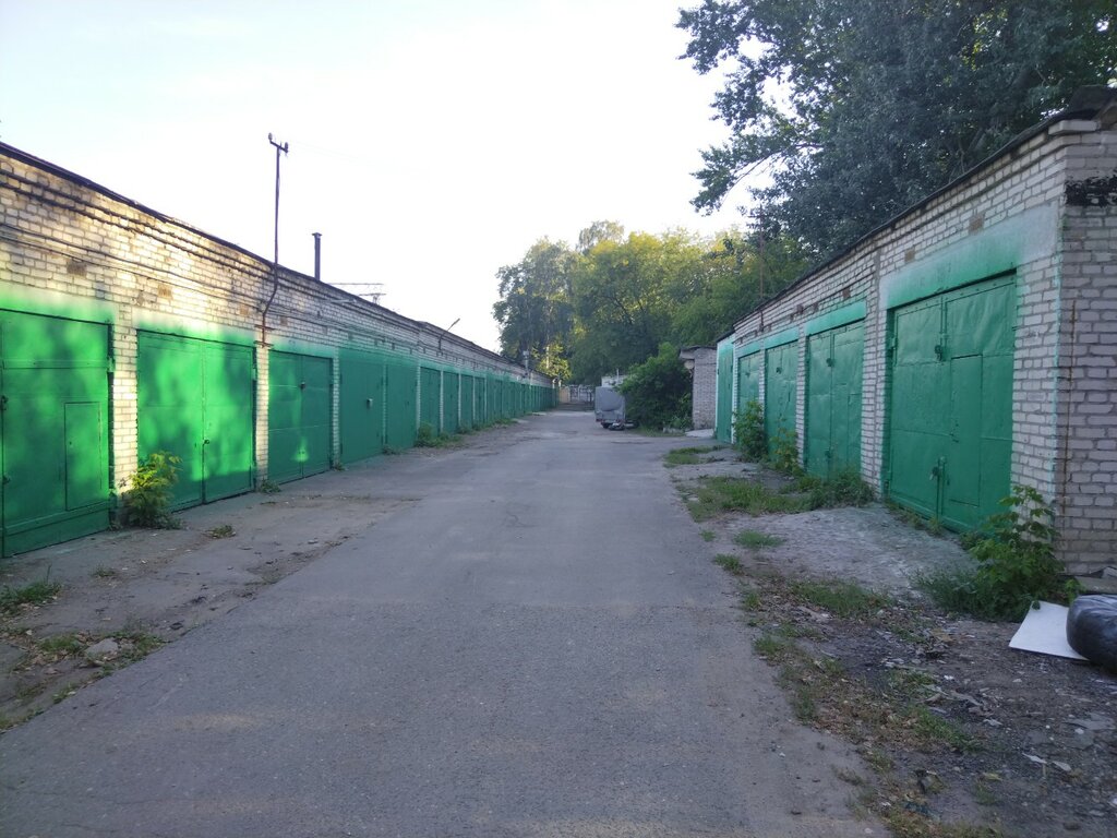 Garajlar Garazhny kooperativ, Moskova, foto