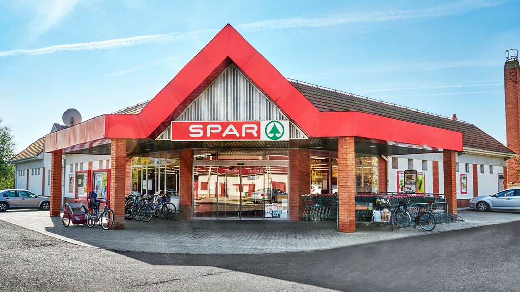 Süpermarket Spar szupermarket, Pest, foto